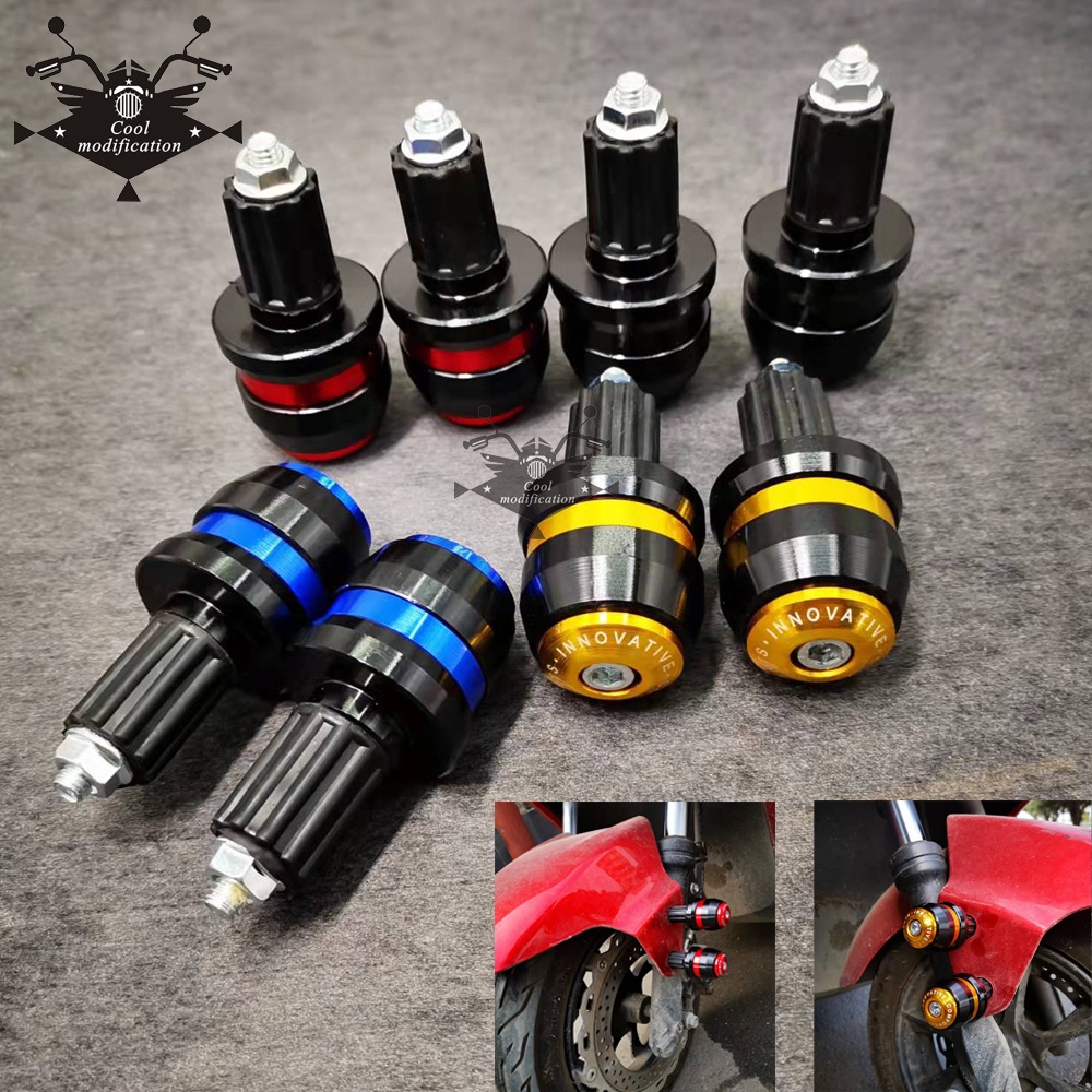 Motorcycle fender Front Falling Protector Frame Slider Screw Bolt Fork ...