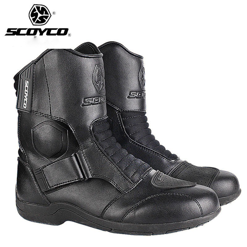 [MALAYSIA Stock] New Original Waterproof Scoyco Touring high Cut Riding ...