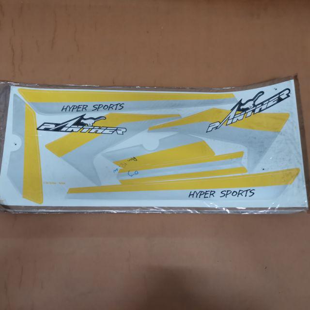SUZUKI TXR 150 PANTHER BODY STICKER SET - DECAL MOTORCYCLE | Shopee ...