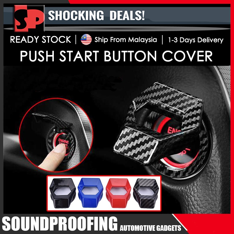 Proton Perodua Honda Mazda Car Engine Start Button Cover Ring Ignition ...