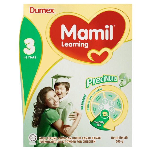 Dumex Mamil Learning Step 3 (600g) | Shopee Malaysia