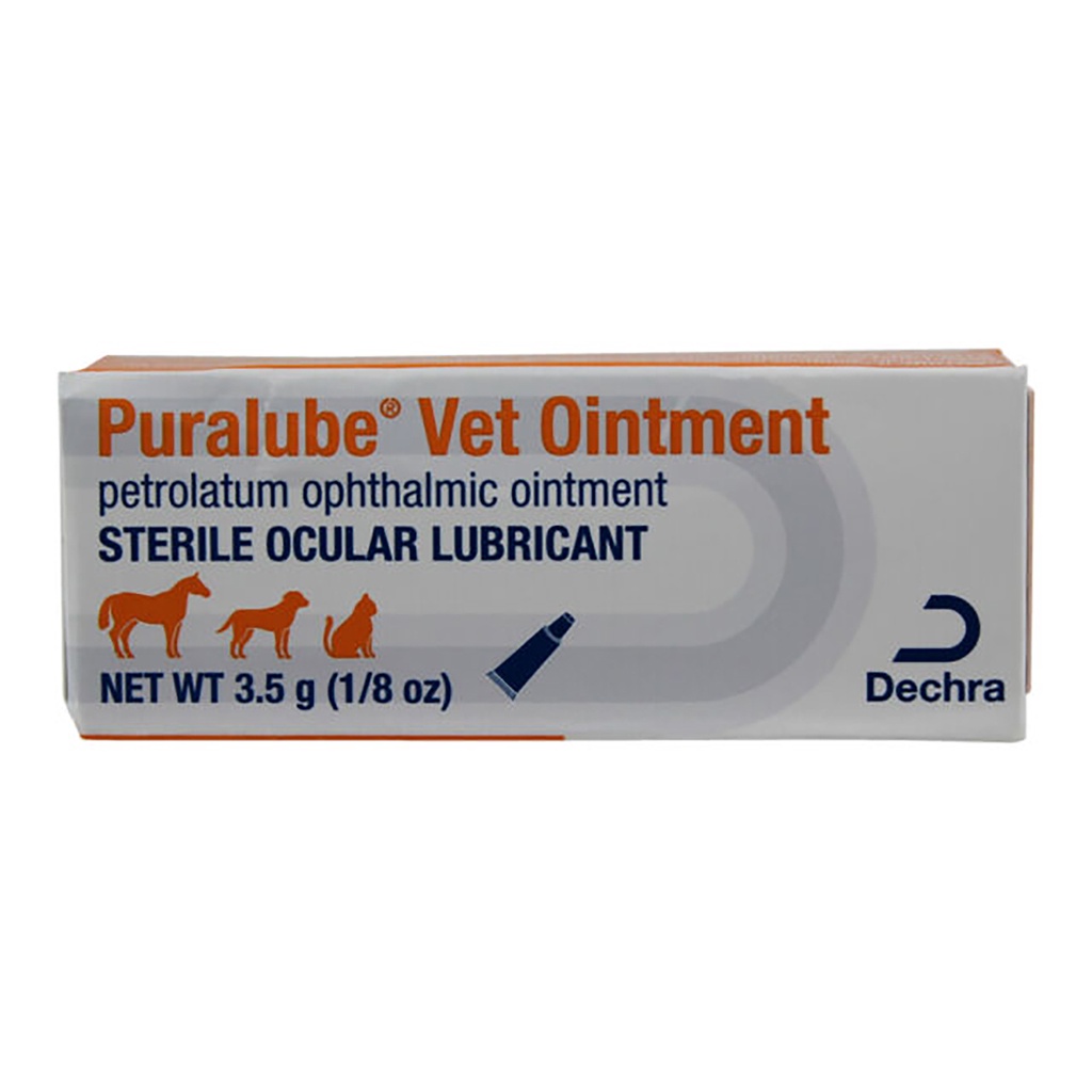 Dechra Puralube Vet Ointment Sterile Eye Lubricant for Dogs & Cats Eye ...