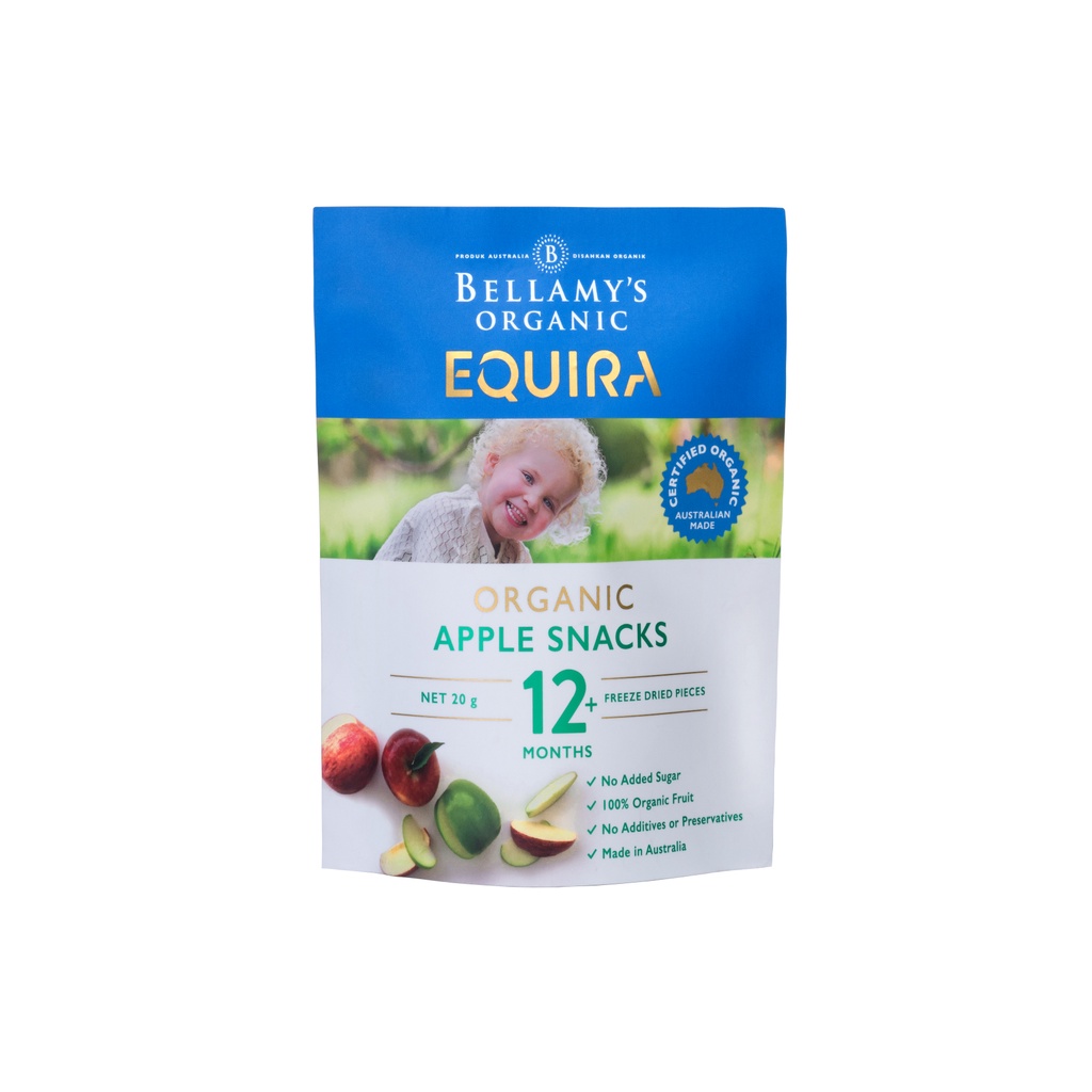 Bellamy's Organic EQUIRA Apple Snacks 20g | Shopee Malaysia