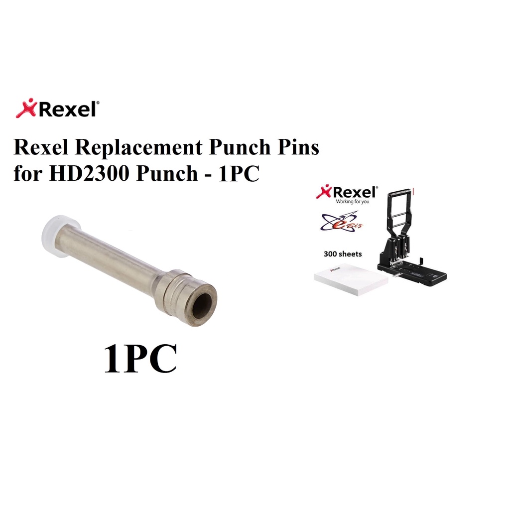 Rexel Replacement Punch Pins for HD2300 Punch -(1PC & 2PCS) 2101098 ...