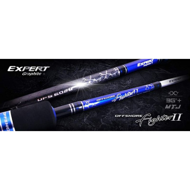 EXPERT GRAPHITE OFFSHORE FIGHTER II ROD | Shopee Malaysia