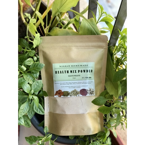 Nisha Homemade Health Mix Powder (Saatu Maavu) / Multigrains Powder ...