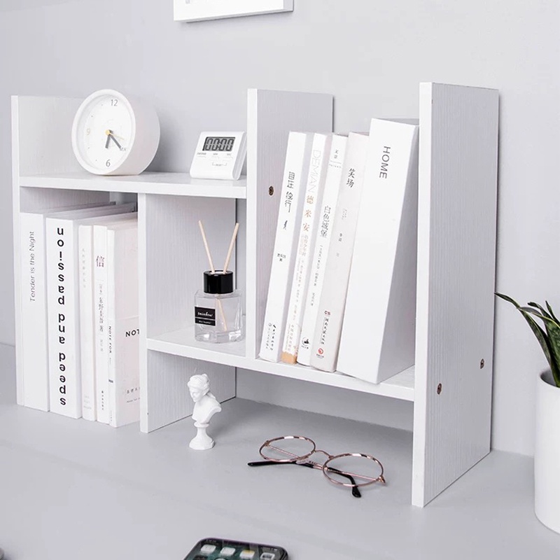 Adjustable Book Shelf/Portable Office Table Book Rack Multipurpose ...