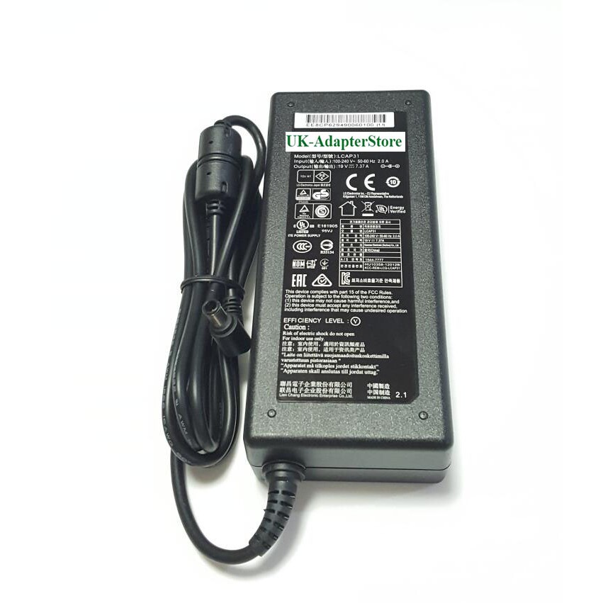 LG Monitor E2351 E2360 W2284F W1943S W1643C 12V 3A (36W) Power Supply ...