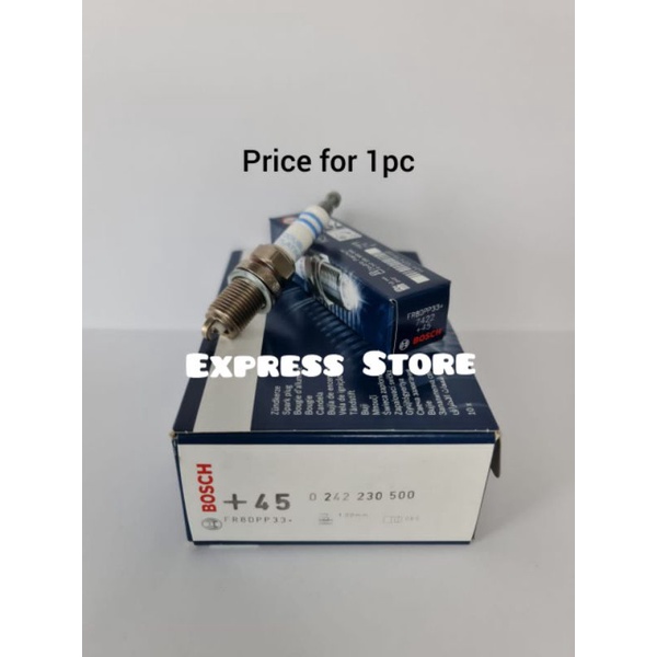 BOSCH Double Platinum Spark Plug Mercedes Benz W163 W203 W210 W211 W220 ...
