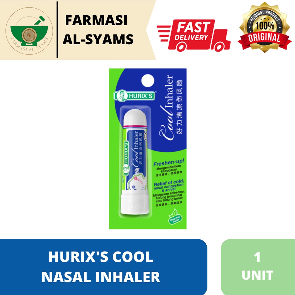 HURIX'S COOL INHALER (2ML) | Shopee Malaysia