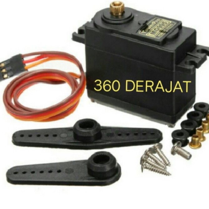 Servo dc motor MG995 360 Degrees Degrees 360 Arduino uno Mega Raspberry ...