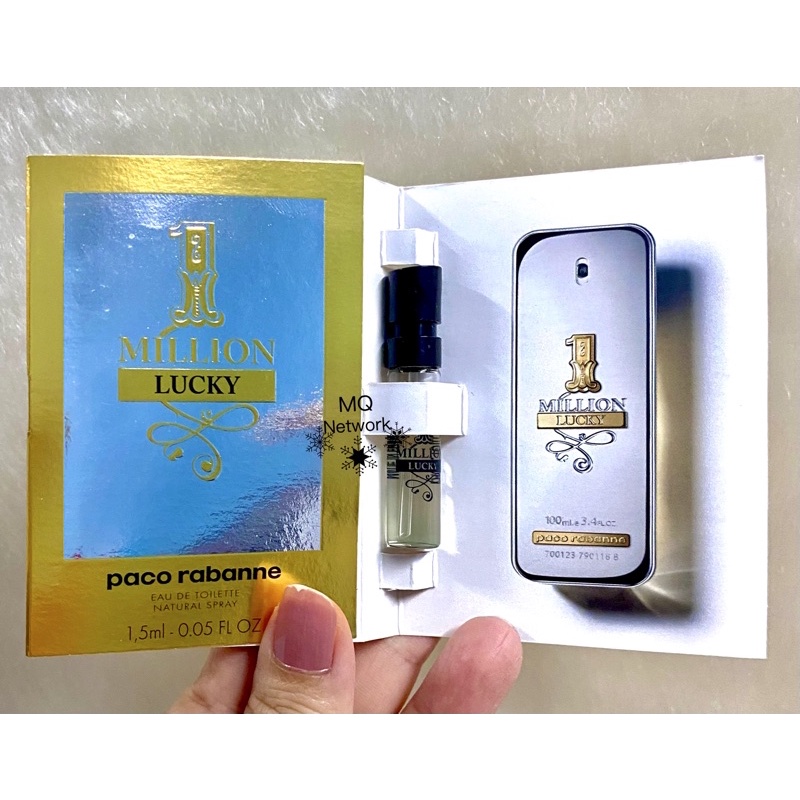 Sample/Vials Paco Rabanne 1 Million Lucky EDT (1.5ml) | Shopee Malaysia