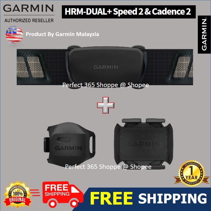 Garmin HRM Dual + Speed Sensor 2 and Cadence Sensor 2 ( ANT+ ...