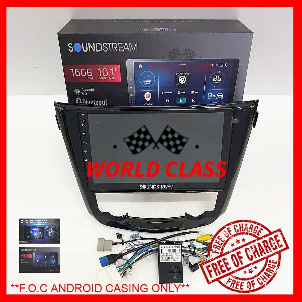 NISSAN X-TRAIL 2019-2020 SOUNDSTREAM ANDROID IPS PLAYER 10" FULL HD ...