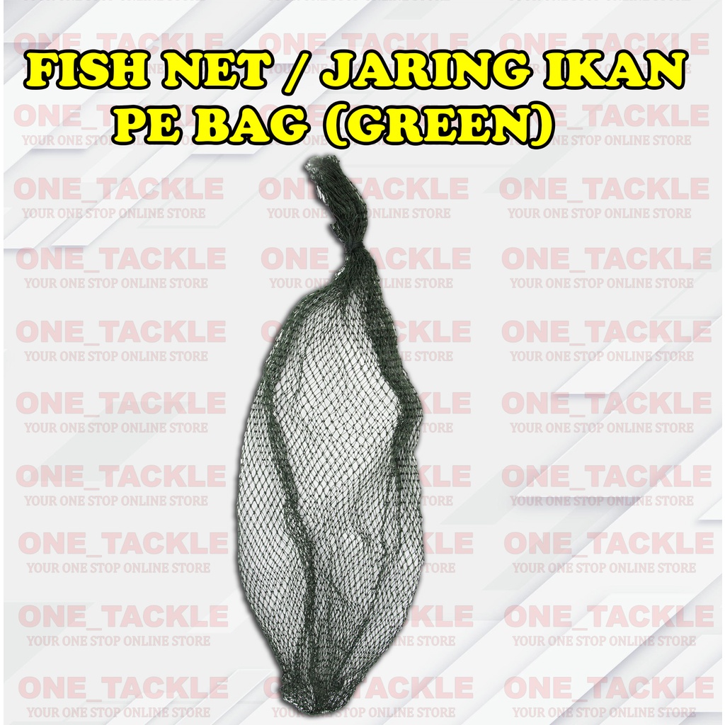 [ One Tackle ] FISH NET / JARING SIMPAN IKAN ( GREEN / YELLOW) / JARING ...