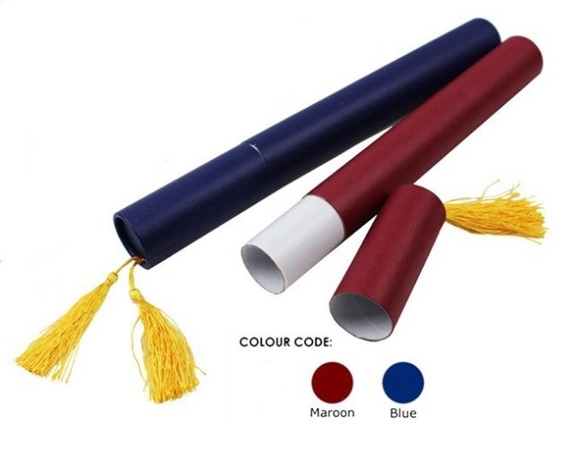 Certificate Tube Holder / Graduation Scroll Certificate Scroll A4 ...