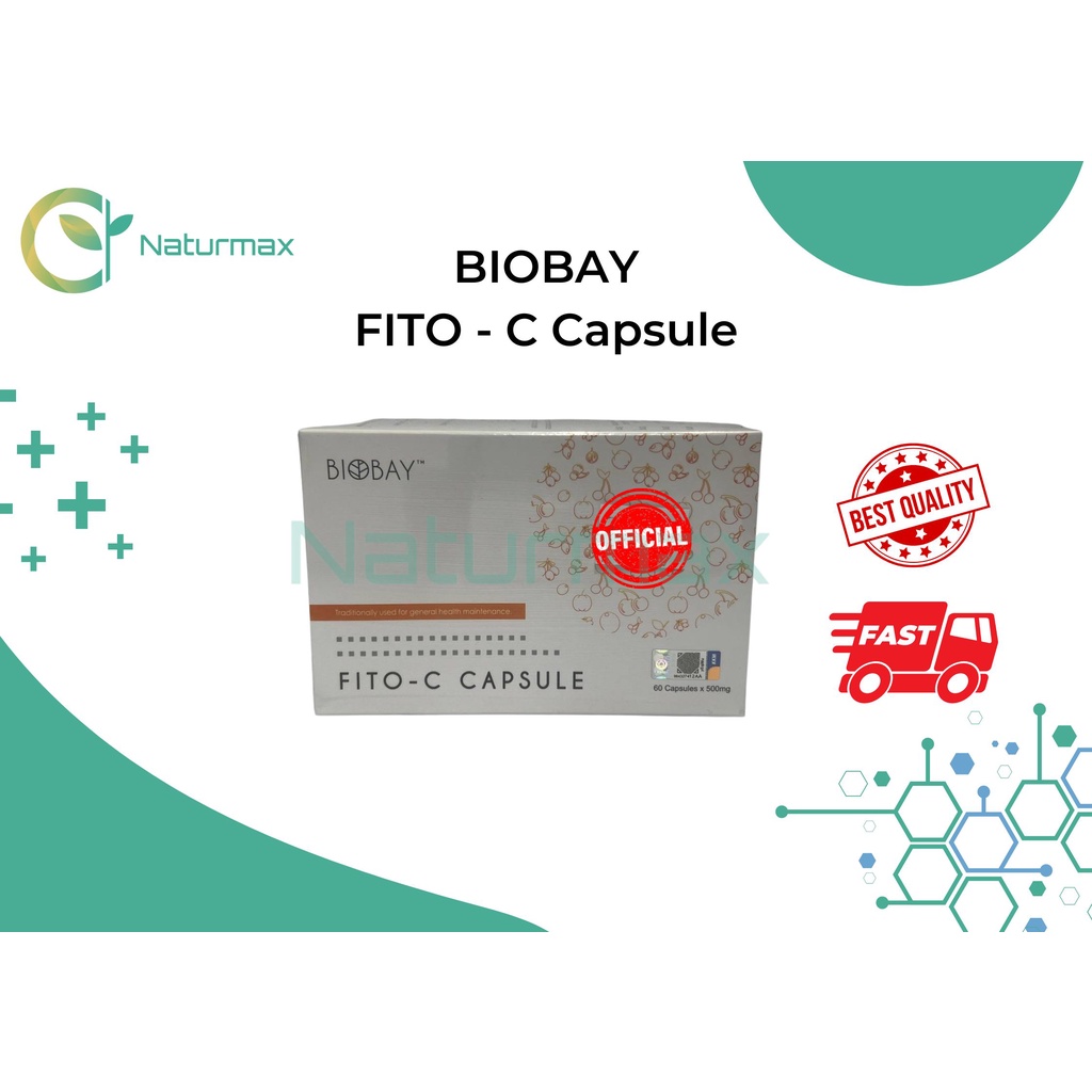 BIOBAY FITO - C Capsule (60's x 500mg) | Shopee Malaysia