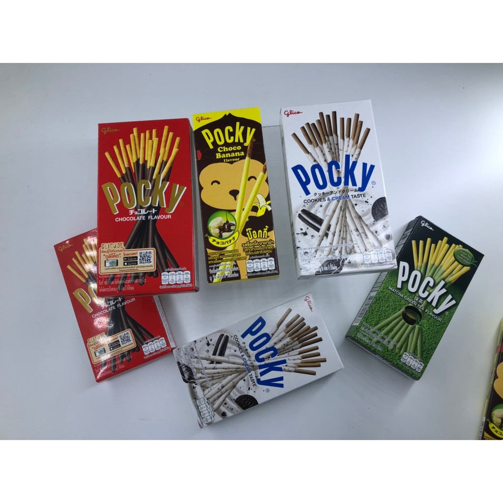 Imported Pocky Chocolate Biscuit Bar (Banana/Chocolate/Strawberry ...