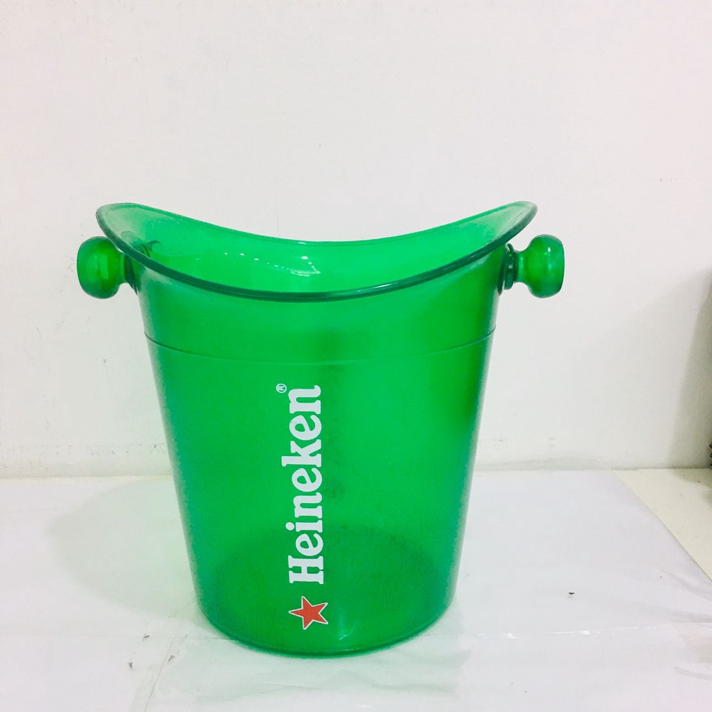 heineken carlsberg plastic beer bucket Cooler Ice bucket | Shopee Malaysia