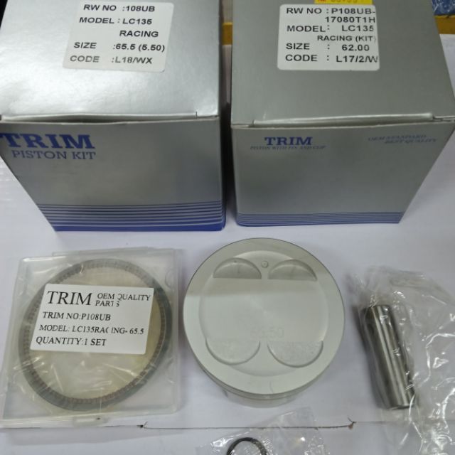 Piston y150 / LC135 Trim set | Shopee Malaysia