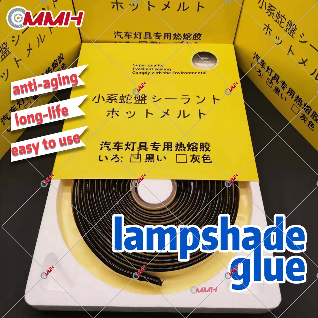 Glue Headlight Rubber Glue SEALANT RETROFIT Reseal Headlamps Shield ...