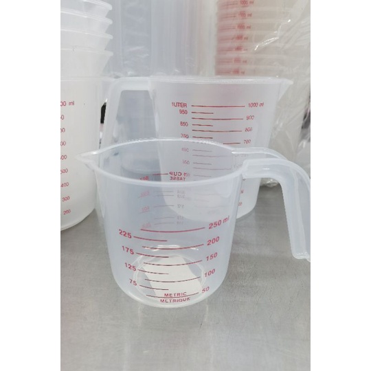 250ML / 1000Ml Measuring Jug (Red) | Shopee Malaysia