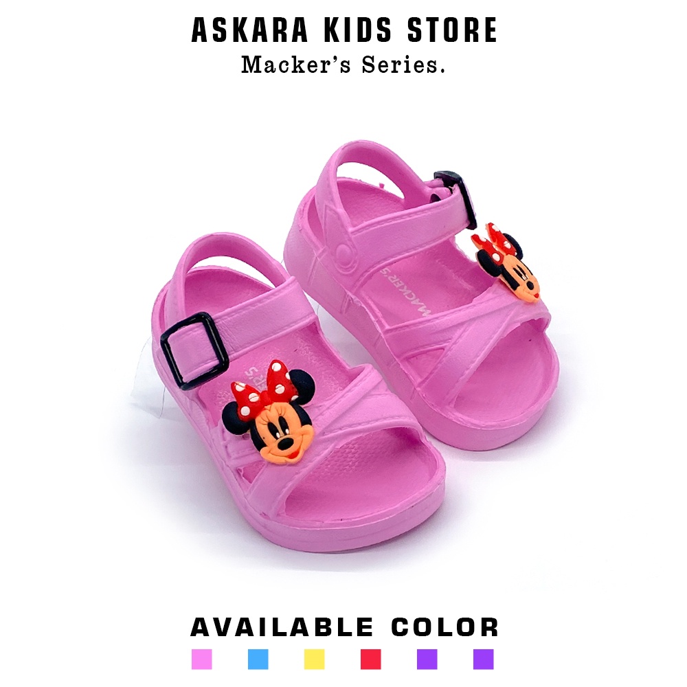 Askara Kids Sandals For Girls With Back Strap Models With Cute mini ...