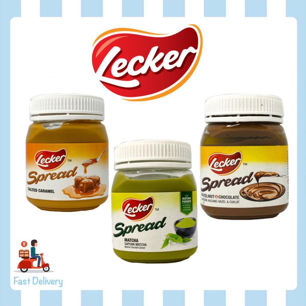LECKER SPREAD (HAZELNUT CHOCOLATE/ MATCHA/ SALTED CARAMEL) 200GM ...