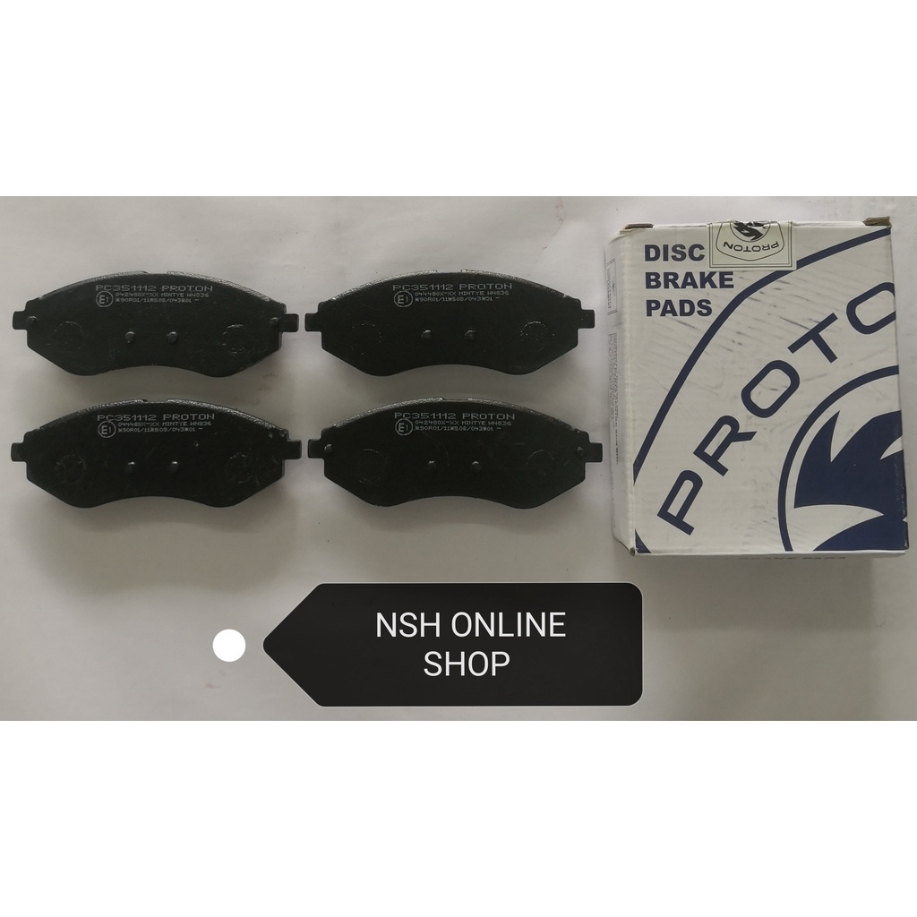 Brake Pad (Original Proton) Front for Proton Saga BLM & FLX Savvy ...