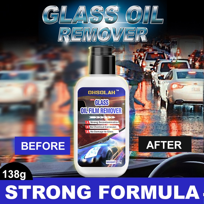 OHSOLAH Car Windshield Oil Cleaner (138g) | Shopee Malaysia
