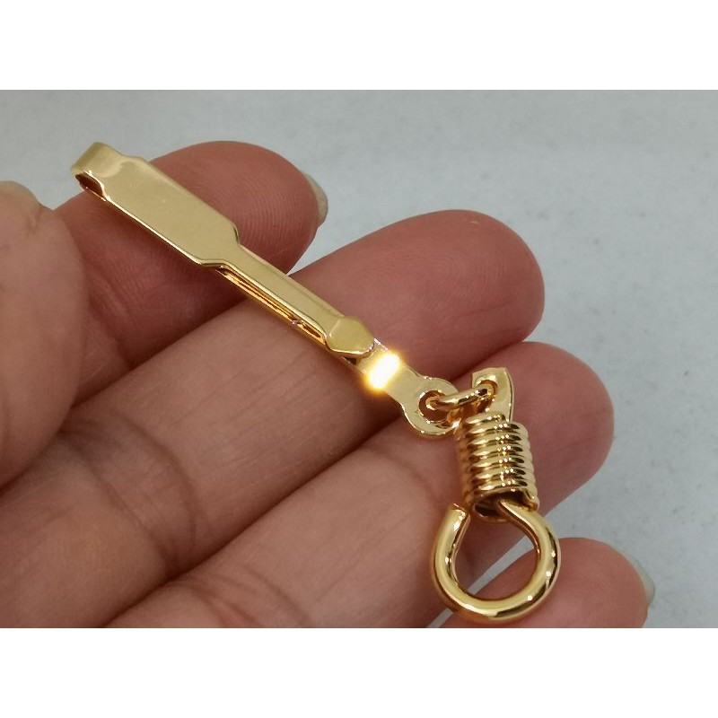 Stainless Steel Pocket Clip For Amulet With Gold Plated. | Shopee Malaysia
