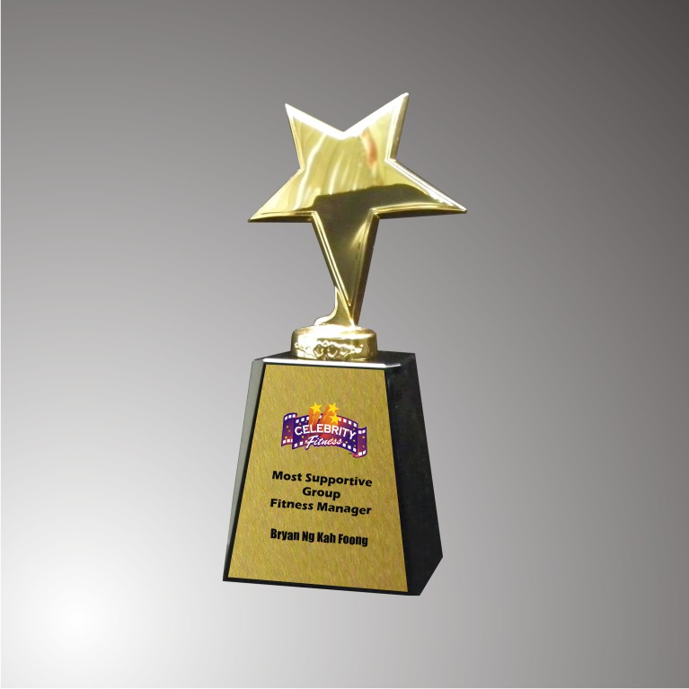 PREMIUM GOLD RECOGNITION STATUE AWARD TROPHY for Appreciation, Sales ...