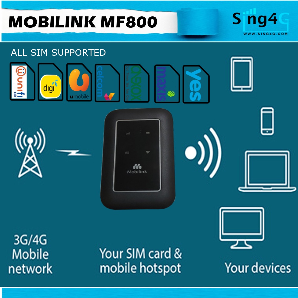 (MODIFIED) 4G HIGH SPEED Portable MIFI Wireless WIFI Unlimited Support ...