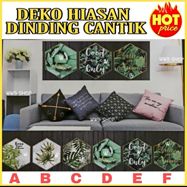 FRAME DEKO HIASAN DINDING | Shopee Malaysia