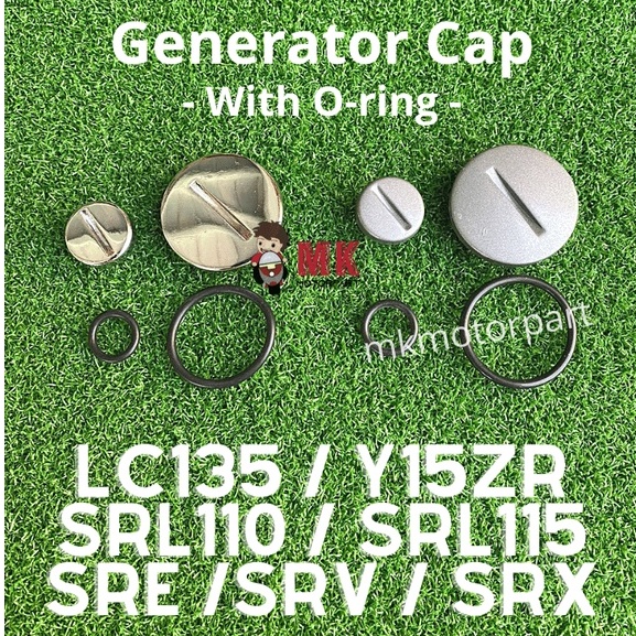 Yamaha LC135 / SRL 110 , 115 / SRE / SRV / SRX / Y15zR GENERATOR CAP ...