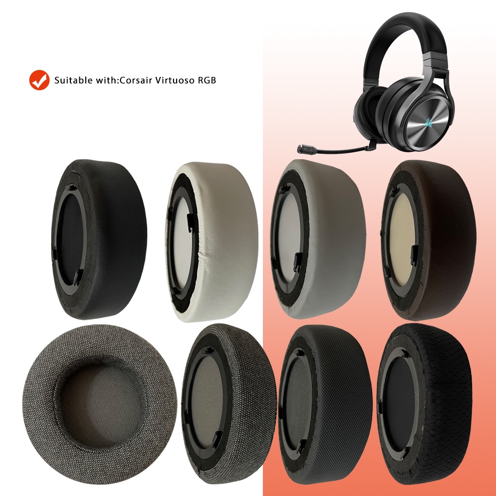 Replacement Earpads for CORSAIR VIRTUOSO RGB Wireless SE Headset ...