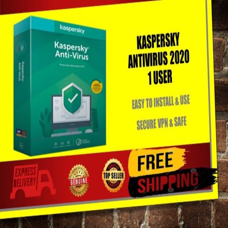 Kaspersky Antivirus 2021 Sistem Pengurusan Keselamatan PC / genuine ...