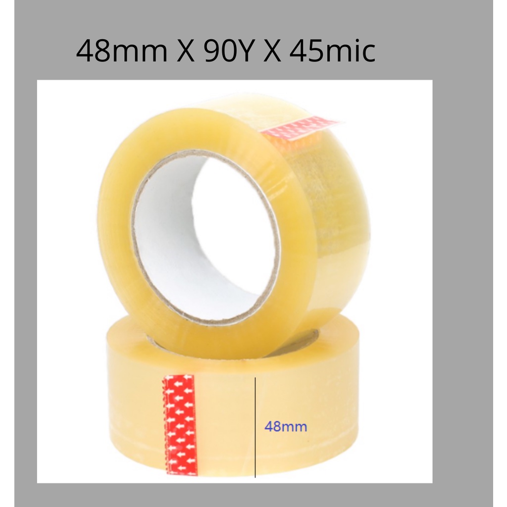 48mm OPP Clear Tape/ Cellotape/ Office Stationery cellophane tape ...