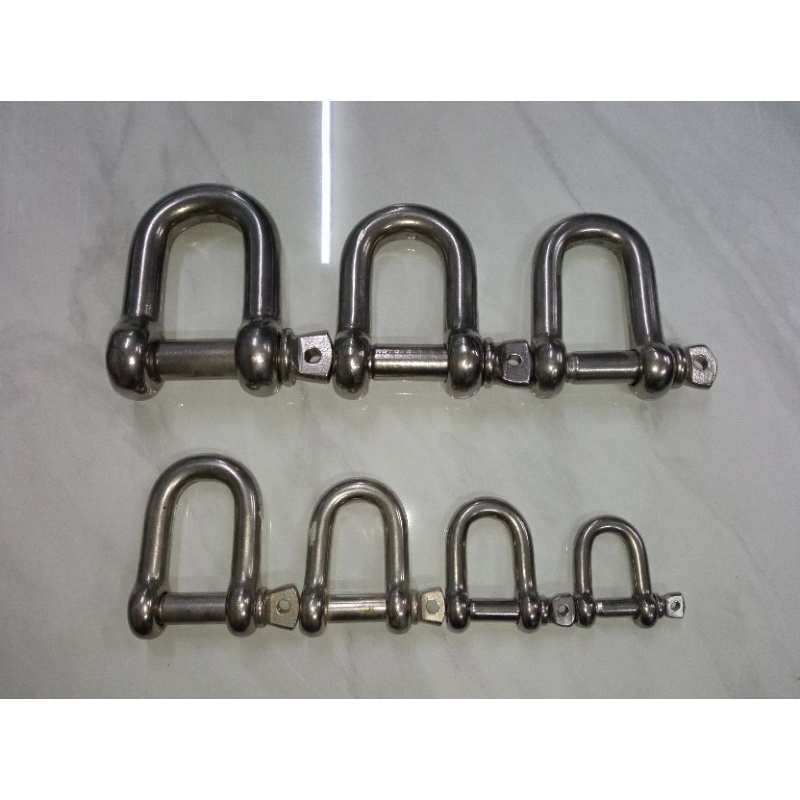 SS D SHACKLE 10MM TO 28MM | Shopee Malaysia