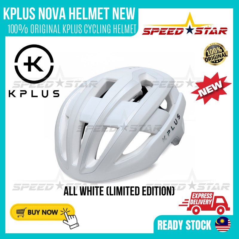 Kplus Nova Original New All White Limited Version Cycling Helmet ...