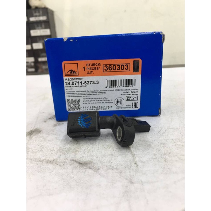 VOLKSWAGEN ATE BRAND FRONT LEFT WHEEL SPEED SENSOR- WHT 003 861 ...