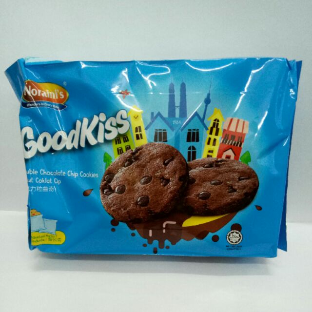 Noraini Goodkiss Double Chocolate Chip Cookies | Shopee Malaysia