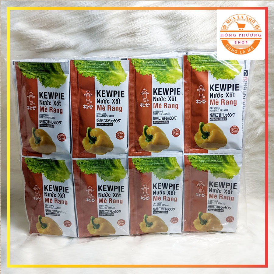 40 packs of Kewpie Roasted Sesame Sauce - 15ml | Shopee Malaysia