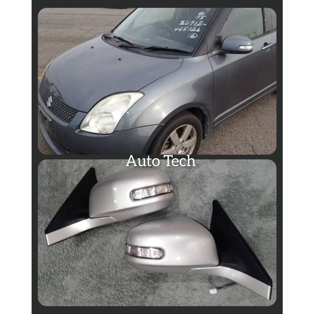 Used Suzuki Swift Side Mirror Lamp [ Auto Flip ] 2006-2010 | Shopee ...