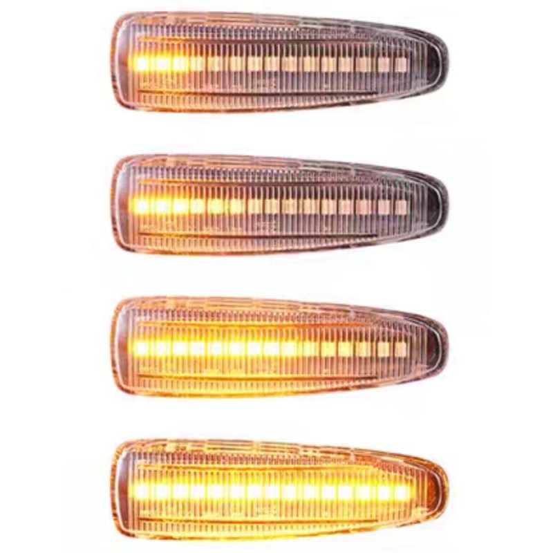 2pcs Fender Signal light/lamp led-Lancer/inspira/mitstubishi/proton/CZ4A/evolution 10/evo x ...
