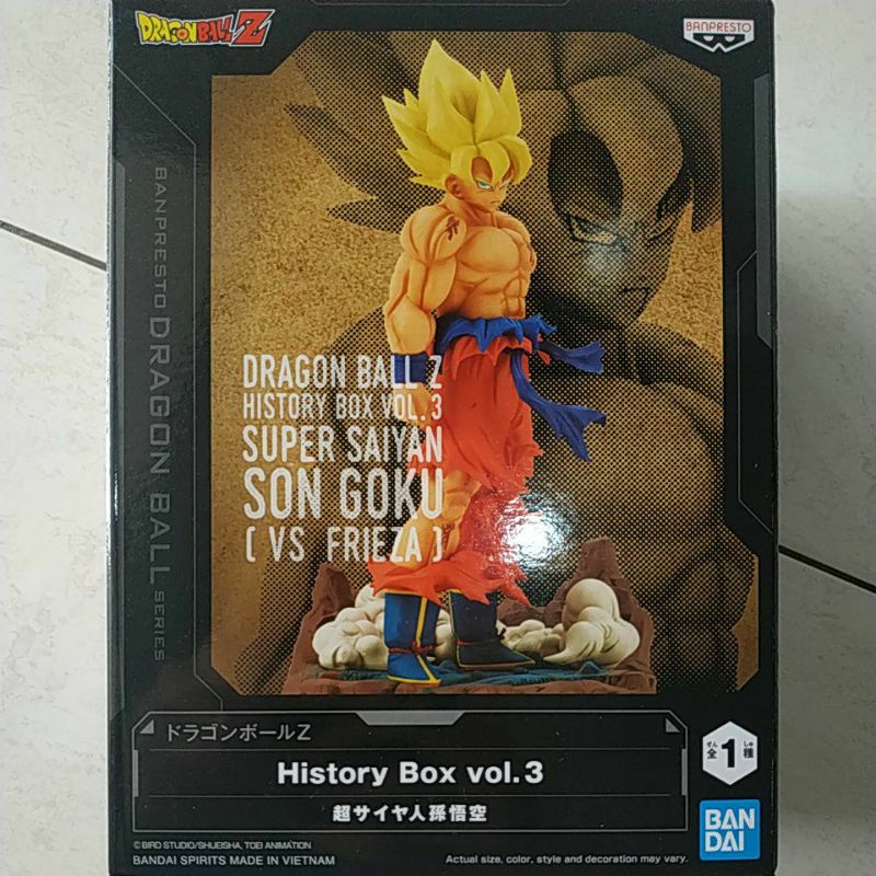 Banpresto Dragon Ball Z History Box Vol.3 Super Saiyan Son Goku [ VS Frieze ] | Shopee Malaysia