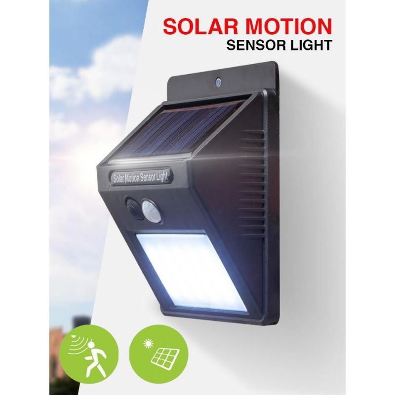 20 LED Lampu Solar Pengesan Pergerakan Outdoor Solar Motion Sensor ...