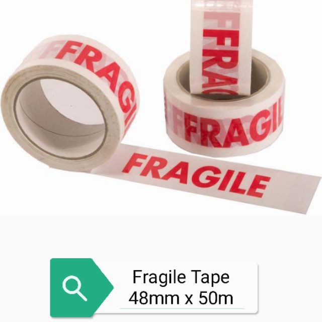 FRAGILE OPP TAPE 48mm x 50m (6 Rolls) | Shopee Malaysia