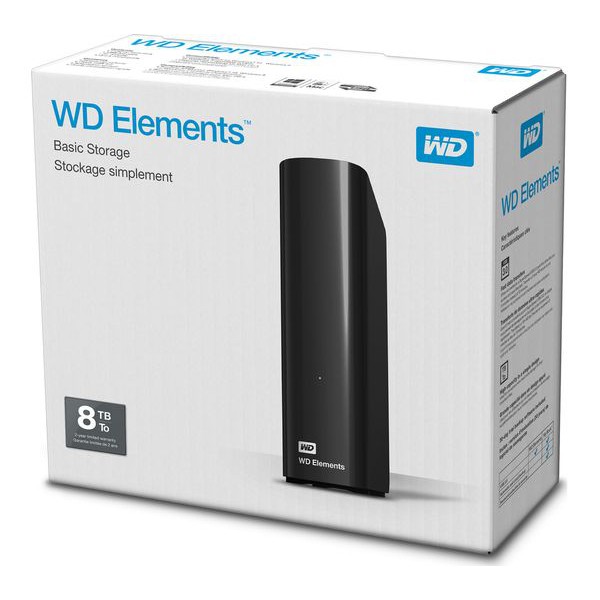 8TB WD Elements USB 3.0 Desktop External Hard Drive Hard Disk | Shopee ...