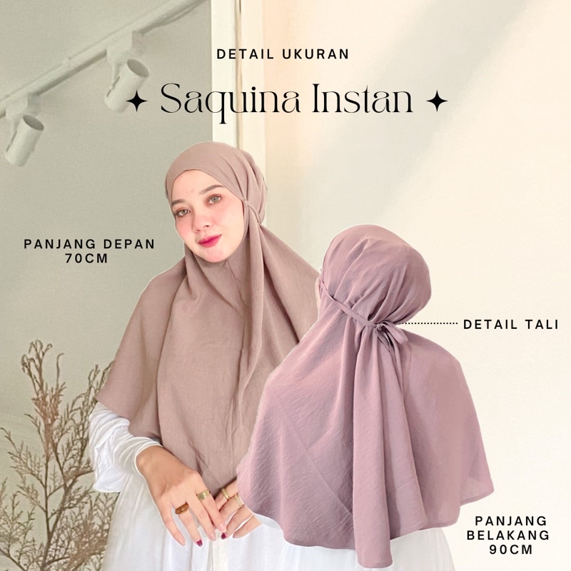 Instant SAQUINA CRINKLE Pashmina) | Shopee Malaysia